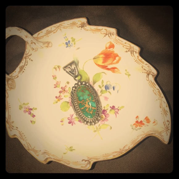 Vintage | Jewelry | Nwt Vintage Boho Gypsy Buffalo Turquoise Pendant ...